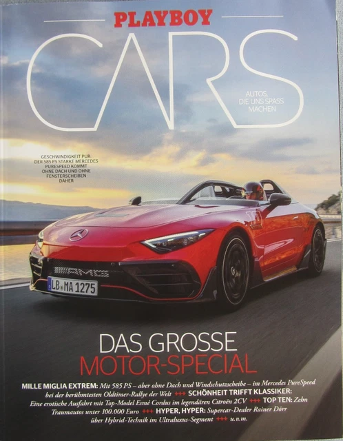 PLAYBOY NOVEMBER 2025 NEU 11 2025 Maxime Ocasek, großer Autoteil EUR 4 ...