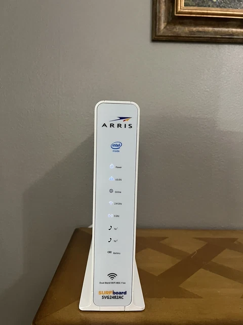 ARRIS SURFBOARD SVG2482AC Cable Modem Router 3-in-1 WiFi DOCSIS 3.0 ...
