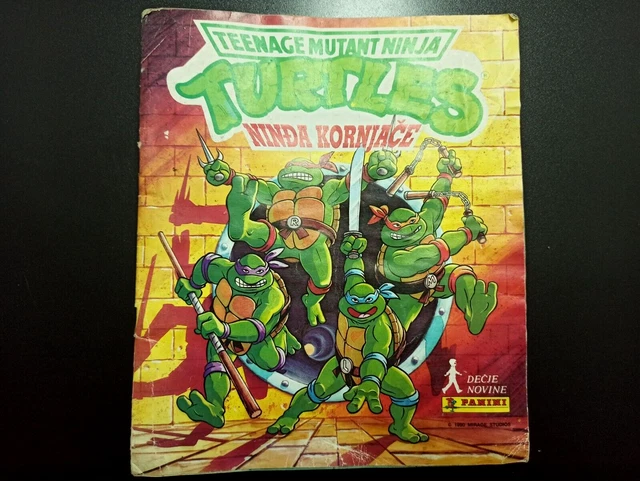TEENAGE MUTANT NINJA TURTLES ALBUM COMPLETE Original Decije novine ...