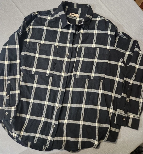 WICKED THE MOVIE Elphaba Glinda Custom Upcycled Flannel Top SZ. L ...