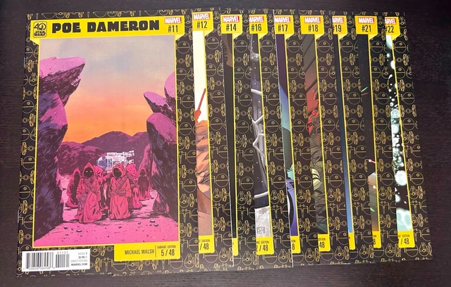 STAR WARS POE DAMERON -- #11 12 14 16 17 18 19 21 22 -- 40th ...