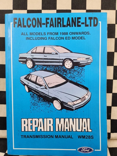 FORD EA EB Ed Falcon Fairlane LTD Manual Auto Transmission Wm28s ...