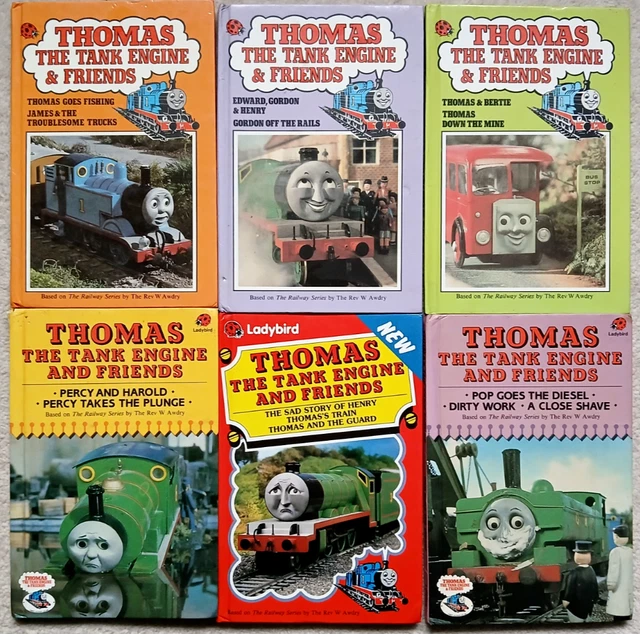 LOT OF 6 Ladybird Thomas the Tank Engine books £5.99 - PicClick UK