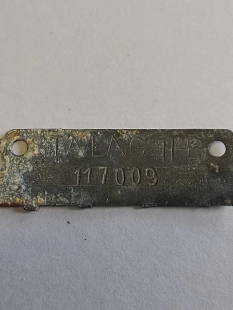 GERMAN WW2 PRISONER Of War Stalag IIB Identify Tag £20.00 - PicClick UK