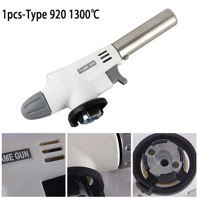 BUTANE INJECTION TORCH/AUTOMATIC Ignition Outdoor /Flame Welding Tool ...
