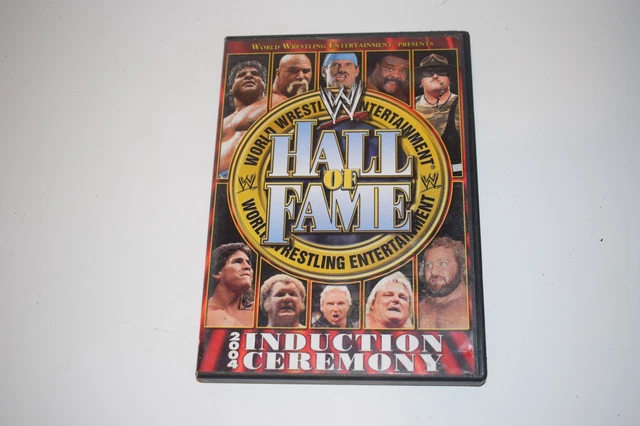 WWE HALL OF Fame 2004 Induction Ceremony 2-Disc DVD Set (GOG20) $10.00 ...