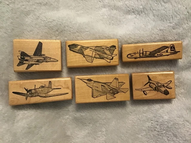 AIRCRAFT RUBBER STAMP Usaf Rcaf Tomcat Corsair Superfortress Boeing ...