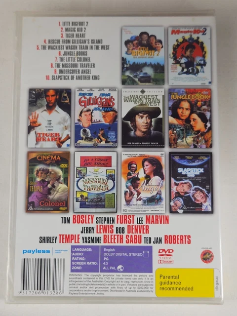 10 MOVIES FAMILY DVD Value Pack (New & Sealed) Region 4 $19.99 ...