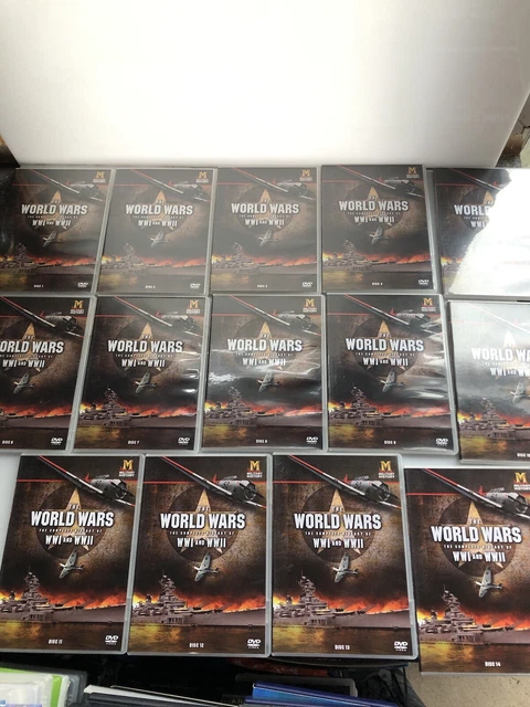 THE COMPLETE HISTORY Of Ww1 And Ww2 - 14 disc bundle £12.95 - PicClick UK