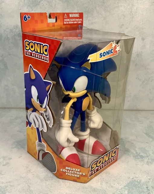 SONIC THE HEDGEHOG 10-inch Deluxe Collector’s Action Figure Jazwares ...