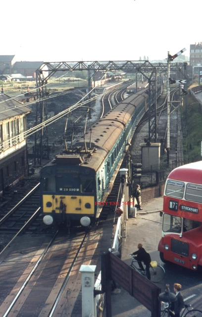 Original 35mm Slide Class 312 Emu 312 725 Waits At Crewe On 31 7 95