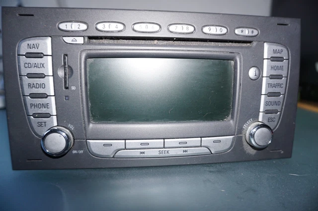 ORIGINAL FORD TRANSIT 2006-2013 Radio Autoradio 8C1T18K931AD mit Karte ...
