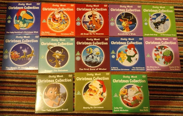 DVD 13 X Christmas films cartoons bundle the Christmas collection Daily ...