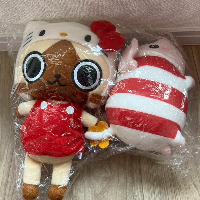 MONSTER HUNTER HELLO Kitty Airou Sanrio Collaboration Plush Last ...
