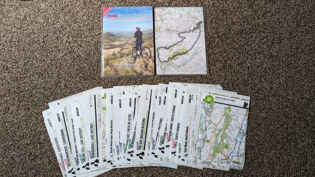 MBUK & MBR Mountain Biking Routes Maps Trails Approx 250 £9.99 ...