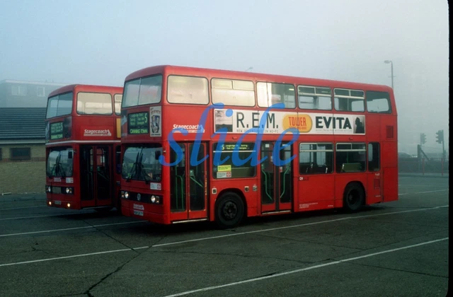 LONDON TRANSPORT LEYLAND Titan Bus T657 Beacontree 1995 Original Slide ...