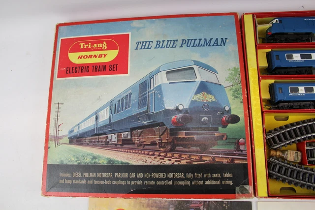 TRIANG HORNBY THE Blue Pullman OO Gauge Model Railway Set RS52 Boxed ...
