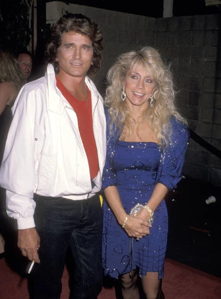 MICHAEL LANDON AND wife Cindy Landon attend the 15th Annual - 1989 Old ...