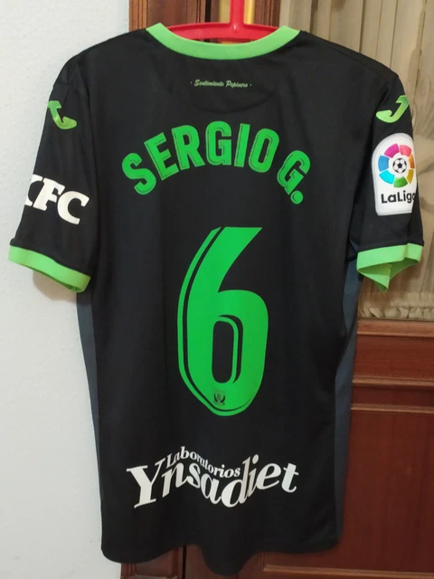 #6 SERGIO G, CD LEGANES Match Worn PLAYER away shirt used in Spanish LFP 2020-21 EUR 65,00 ...