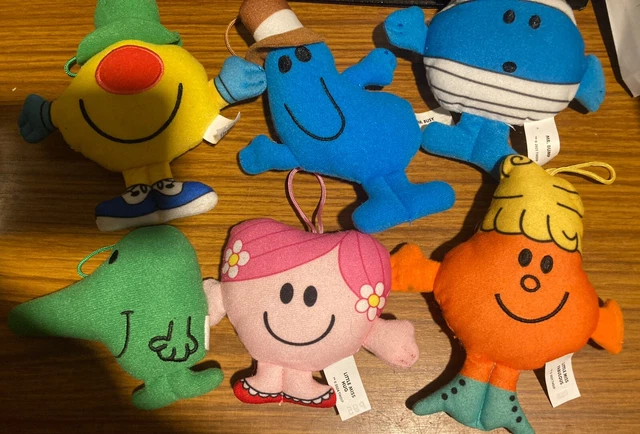 MCDONALDS MR MEN and Little Miss Plush Soft Toy Bundle x 6 £6.00 ...
