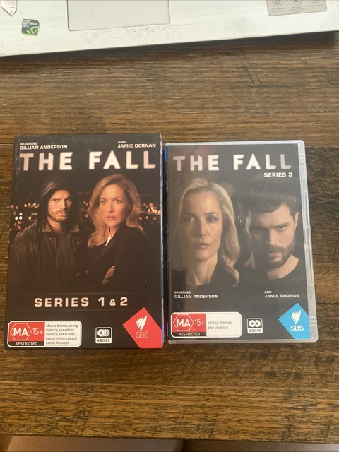 THE FALL - Complete Series 1,2,3 Gillian Anderson, Jamie Dornan DVD ...