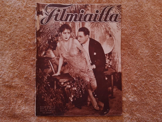 BILLIE DOVE COVER 1930 Rod La ROCQUE CHAPLIN Evelyn BRENT JOLSON ...