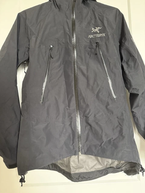 ARCTERYX ARC’TERYX BLACK Goretex Gore-Tex Paclite Shell Jacket Med ...