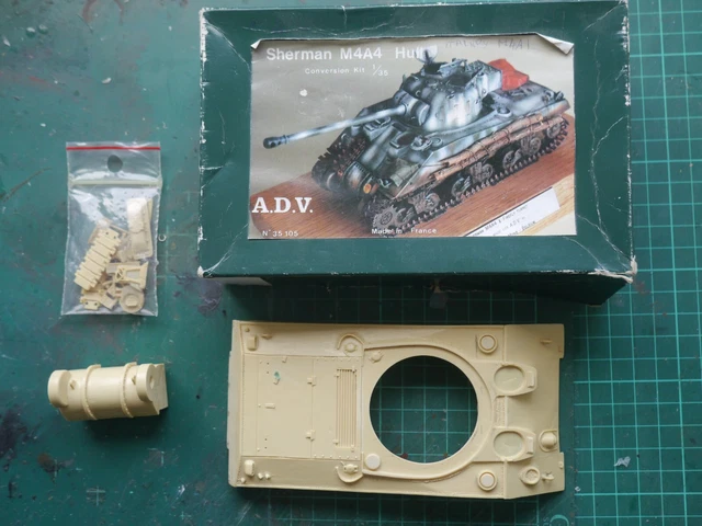 ADV 1/35TH SCALE Sherman M4A4 Hull conversion kit £6.50 - PicClick UK