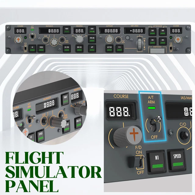 VIDEO GAMES MCP Control Panel Flight Simulator Panel Parts for B737 NG ...