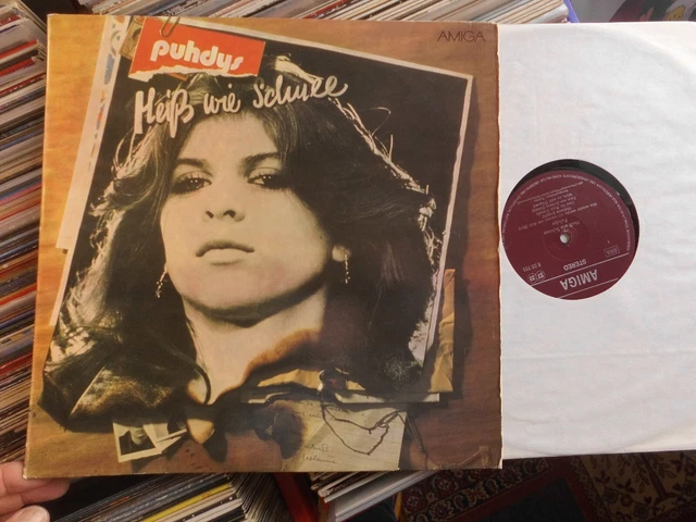 PUHDYS DDR AMIGA Lp: Heiss Wie Schnee (8 55 755; Label Dunkelrot) EUR 7 ...