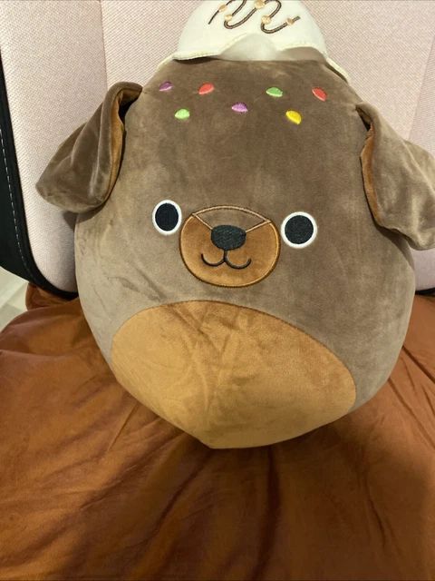 SQUISHMALLOW RICO THE Chocolate Brownie Labrador 12 Inch New with Tag £ ...