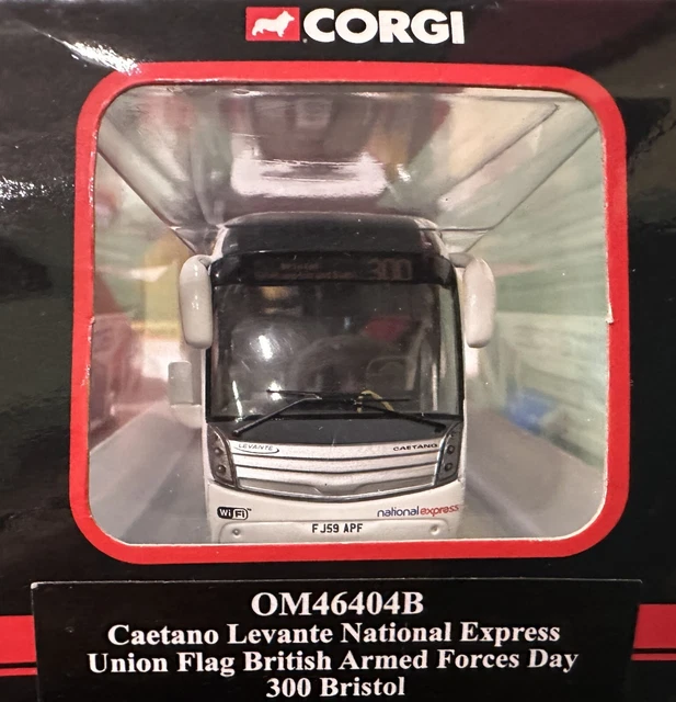 CORGI OOC SCANIA Caetano Levante National Express Armed Forces Boxed # ...