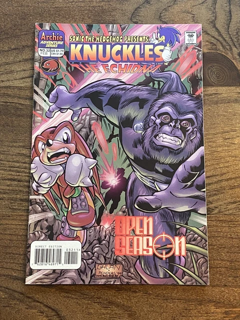 KNUCKLES THE DARK Legion #3 Sonic Archie Comics Combined Shipping MORE ...