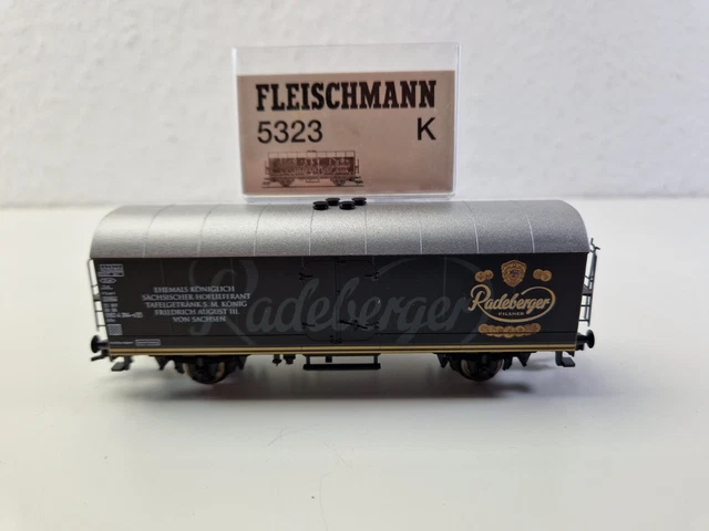 FLEISCHMANN H0 5323 K Kühlwagen Bierwagen Radeberger DB TOP/OVP E509 EUR 27,99 - PicClick DE