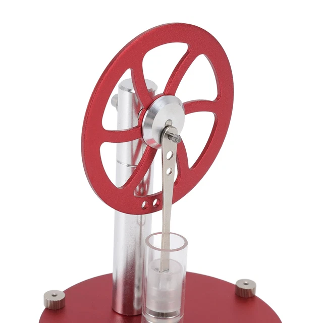 STIRLING ENGINE MODEL Low Temperature Differential Education Toy Metal ...