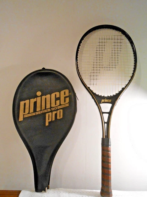 PRINCE PRO SERIES 90 Tennis Racquet Racket 4 1/2" Grip w/ Cover Nice ...