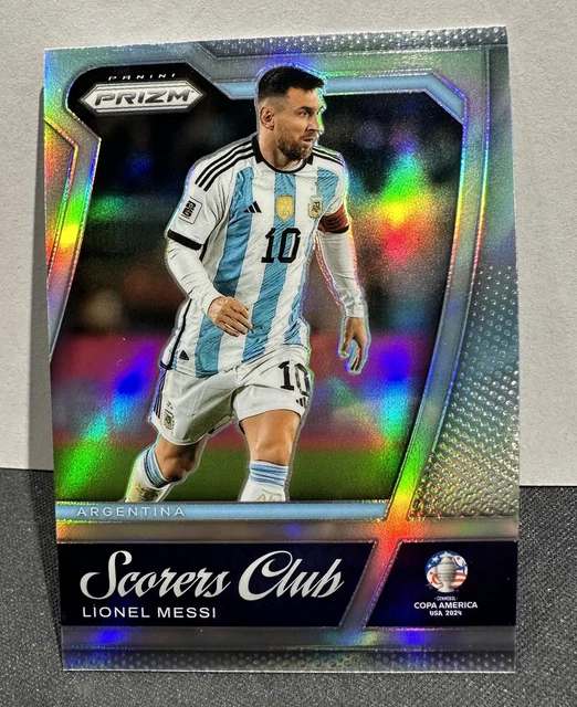 2024 PANINI PRIZM Conmebol COPA America Lionel Messi #1 Scorers Club ...