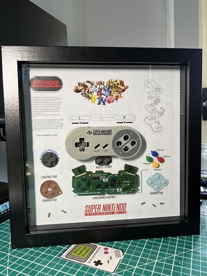 NINTENDO 64 CONTROLLER Original Teardown Wall Frame EUR 136,62 ...