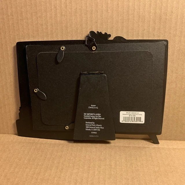 THE SIMPSONS UNIVERSAL Studios Exclusive Vintage Photo Frame 2014 Bart ...