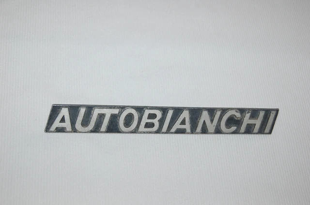 AUTOBIANCHI EMBLÈME monogramme insigne logo badge métal EUR 25,00 ...