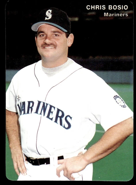 1994 MOTHER'S COOKIES Seattle Mariners Chris Bosio Seattle Mariners #3 ...
