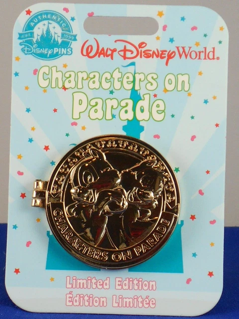 DISNEY CHARACTERS ON PARADE Gold Coin CHIP AND DALE Float LE2750 ...