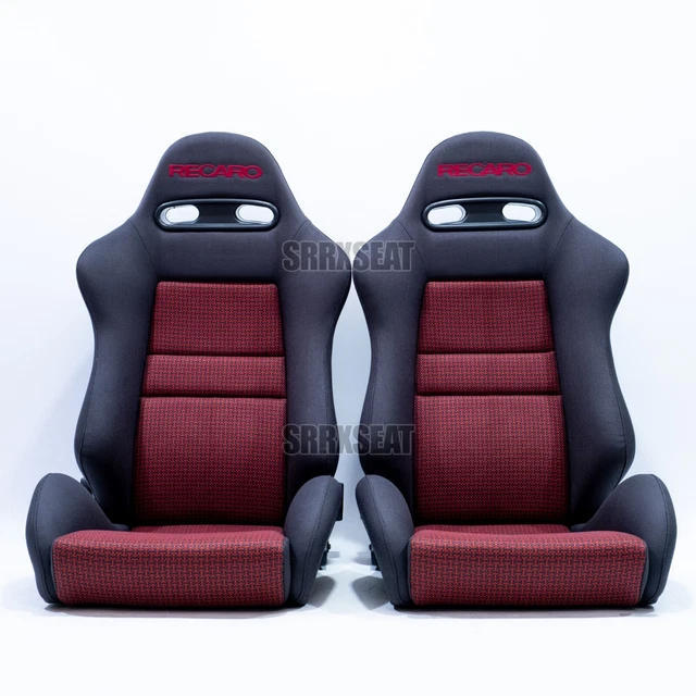 【1 PAIR】AUTHENTIC RECARO SR4 ARTISTA RED RAPTOR Very Good Condition £ ...