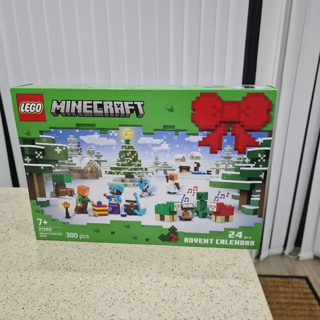 LEGO MINECRAFT 2025 Advent Calendar (21280) Brand New & Sealed SAMEDAY ...