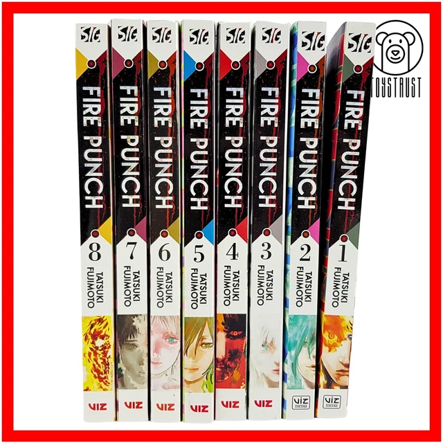 FIRE PUNCH TATSUKI Fujimot Volumes 1-8 Complete Manga Book Set English ...