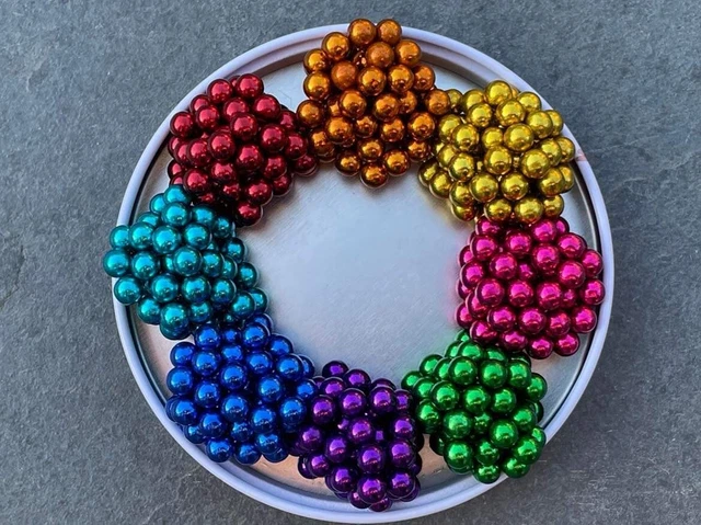FIDGET MAGNET BUILDING Stress Relief Balls X 100 Pcs £12.00 - PicClick UK