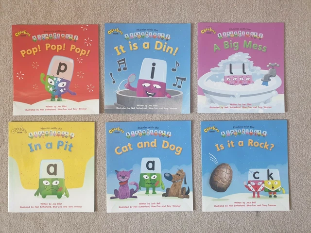CBEEBIES ALPHABLOCKS BOOKS Bundle £13.00 - PicClick UK