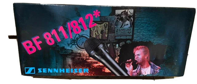 MICRO DYNAMIQUE SENNHEISER BF 811-812 + câble d'alimentation EUR 80,00 ...