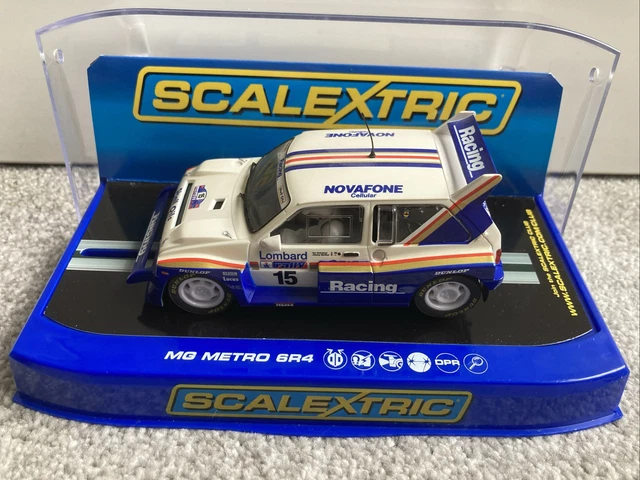 SCALEXTRIC 1:32 C3408 MG Metro 6R4 Lombard Rally Jimmy McRae Slot Car ...