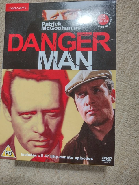 DANGER MAN THE COMPLETE SERIES on 13 DVD PATRICK McGOOHAN 72023 £35.00 ...